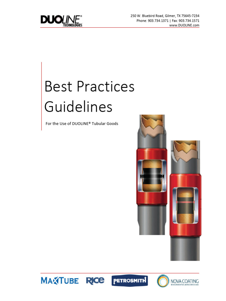 Duoline Best Practices Intervention & Chemical Compatability | PDF ...