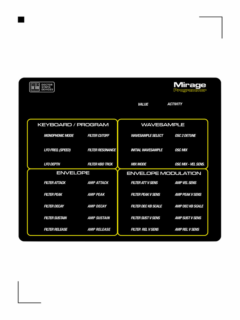 MIRAGE PROGRAMMER BAJADA LASER | PDF