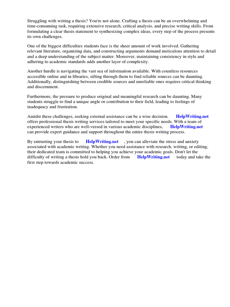 Thesis As Reference | PDF | Citation | Apa Style