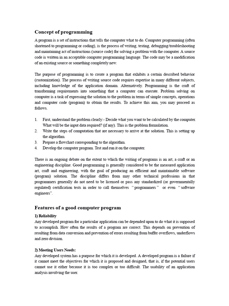 Programming Language | PDF | Computer Programming | Computer Program