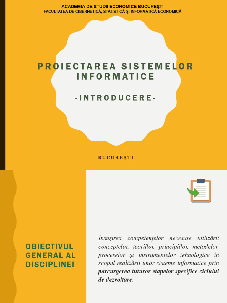 Curs 1 - PSI - Introducere | PDF