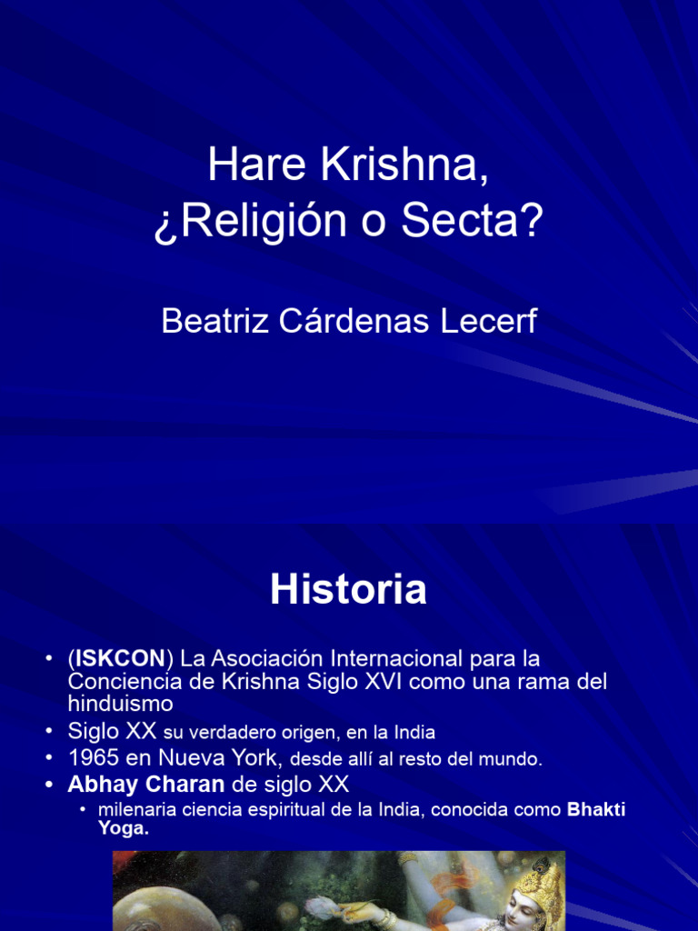 Hare Krishna | PDF | Religiones indias | Religiones religiosas