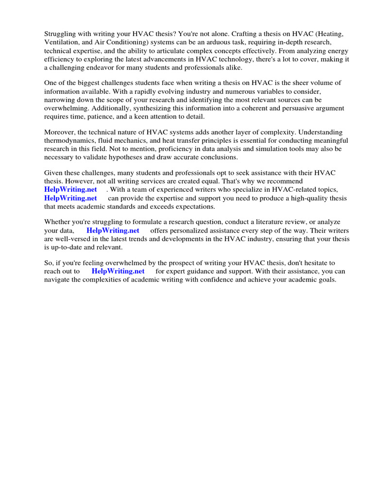 Thesis Hvac | PDF | Thermocouple | Physical Sciences