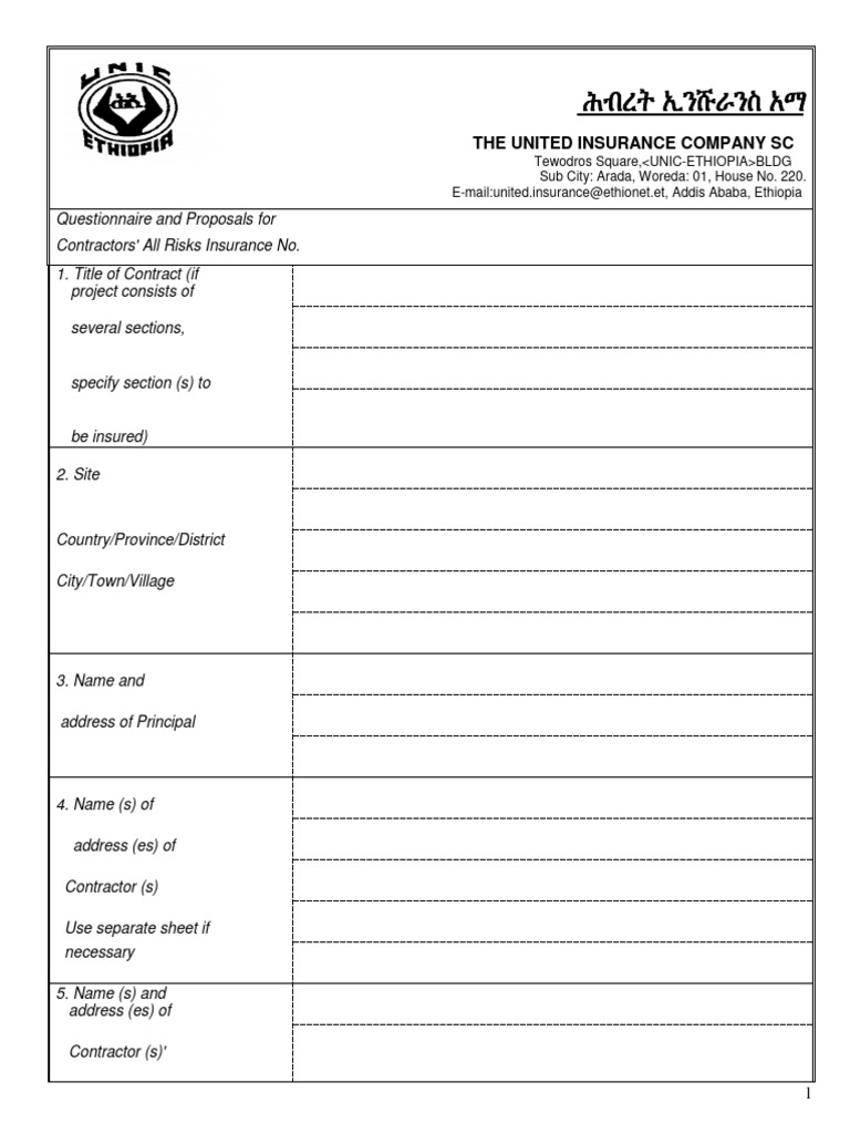 Car Proposal | PDF | Insurance | Indemnity