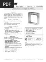 Kbe - Fire Damper | PDF