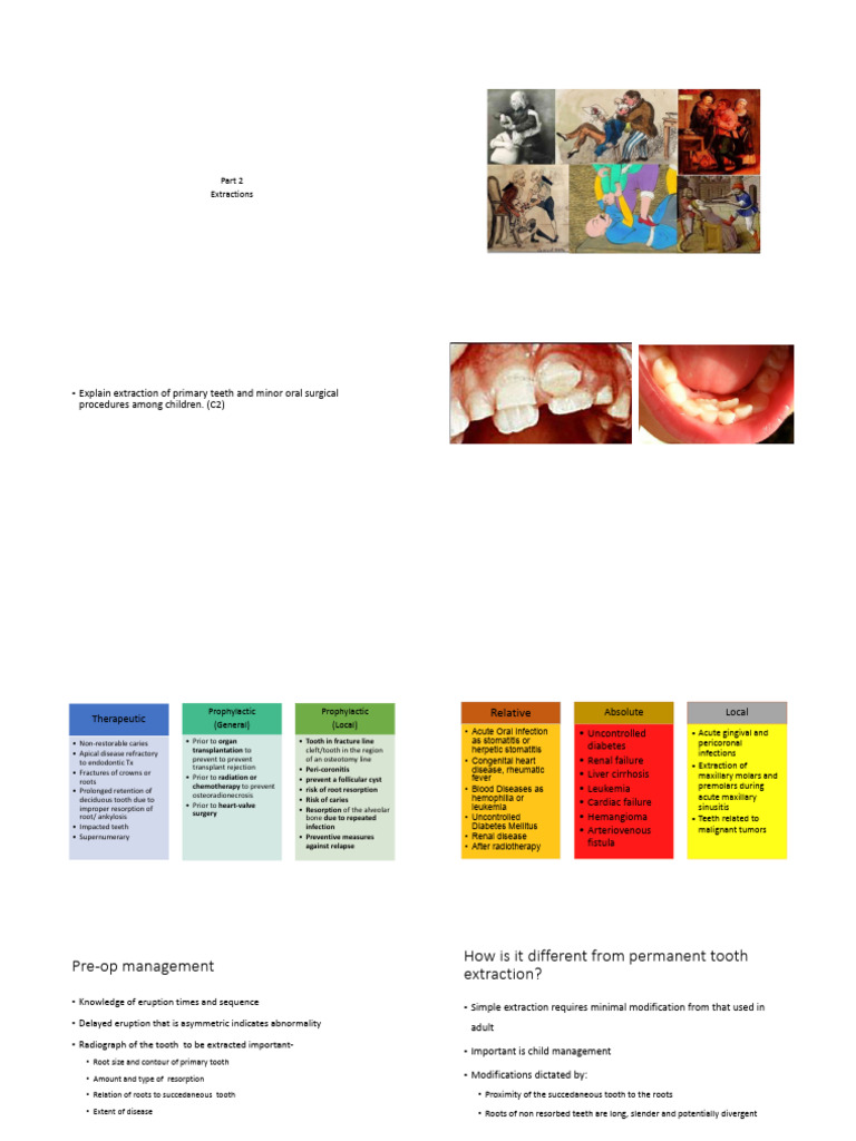 L16 Surgery Part 2 | PDF | Tooth | Medical Specialties