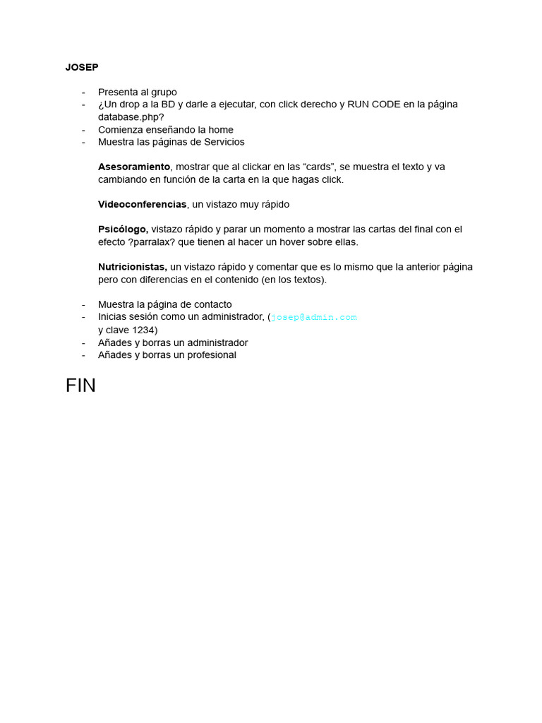 Guion Presentación | PDF | Chat en linea | Informática