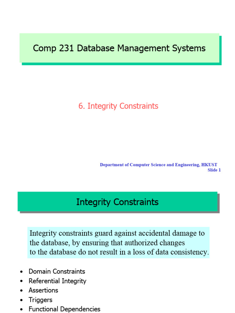chap6 | PDF | Relational Database | Computing