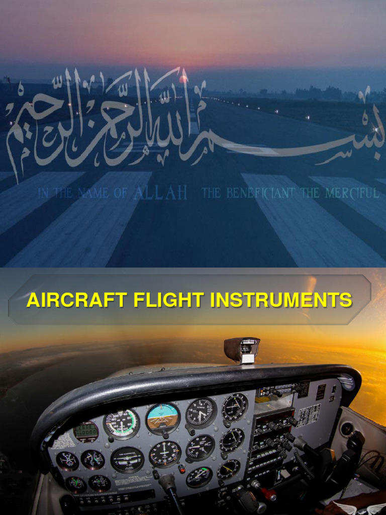 Flight Instruments | PDF | Cockpit | Aircraft