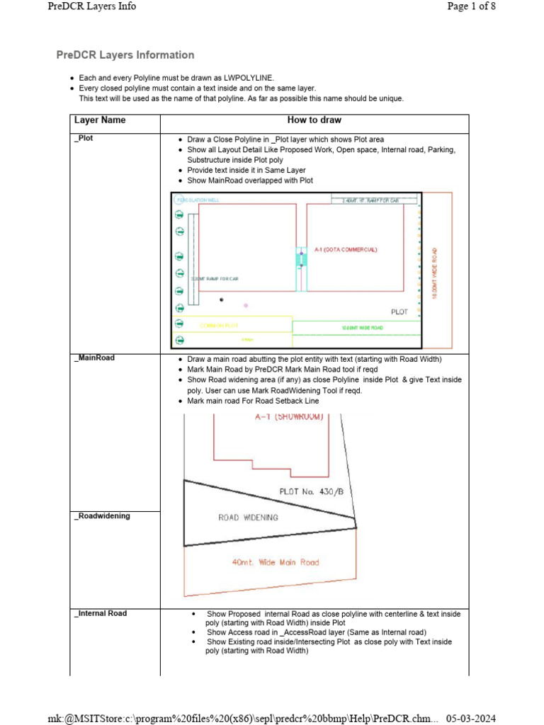 Layer Table | PDF | Buildings And Structures