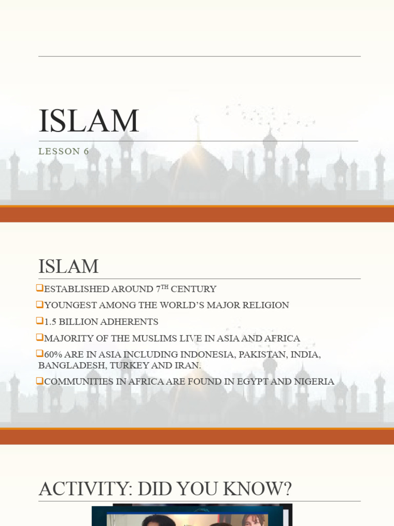 ISLAM | PDF | Muhammad | Hajj