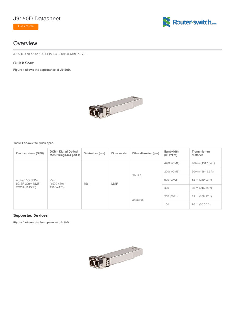 j9150d Datasheet | PDF | Telecommunications Equipment | Electromagnetic ...