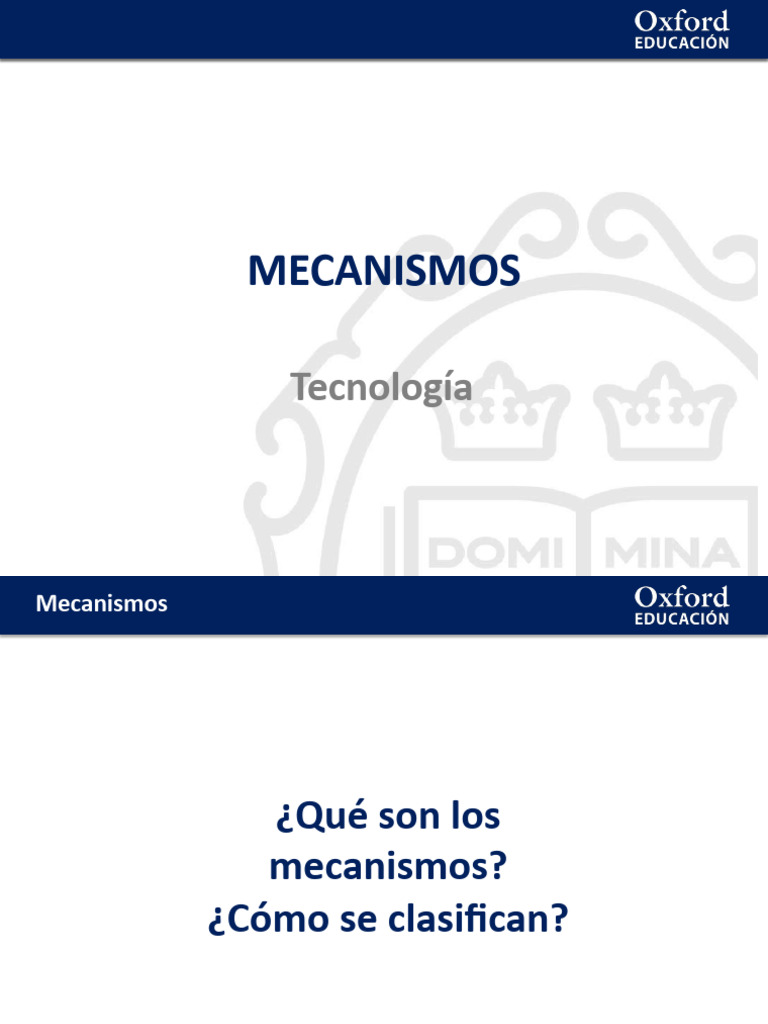 Mecanismos | PDF | Engranaje | Eje
