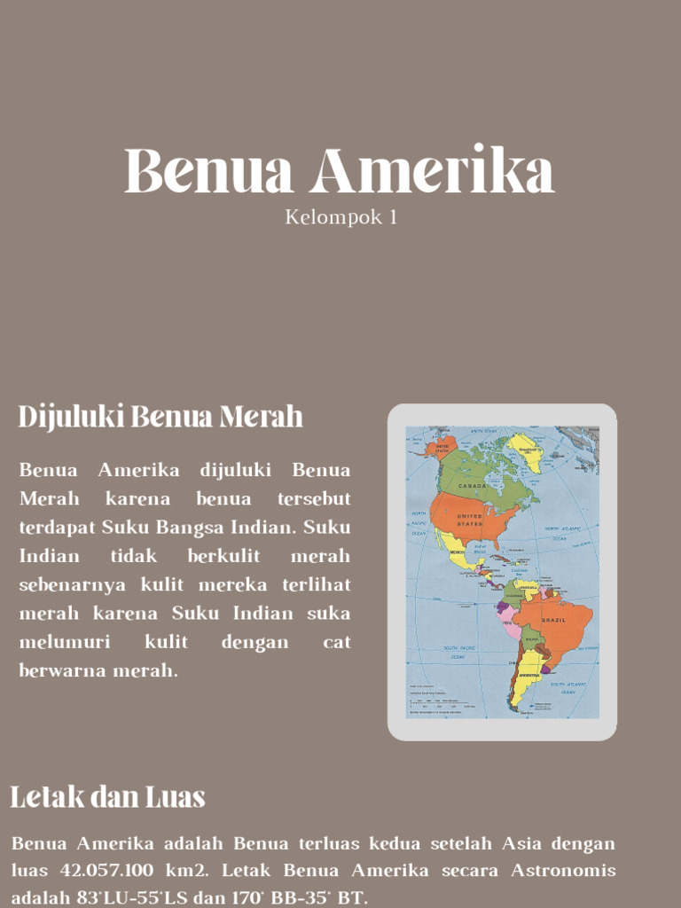 Benua Amerika | PDF