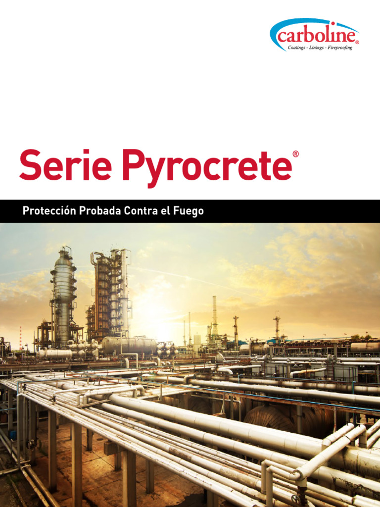 Brochure Serie Pyrocrete | PDF | Incendios | Naturaleza
