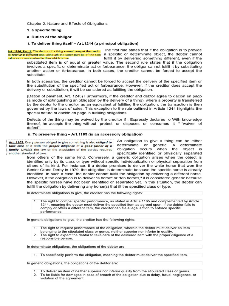 Chapter 2-Oblicon | PDF | Law