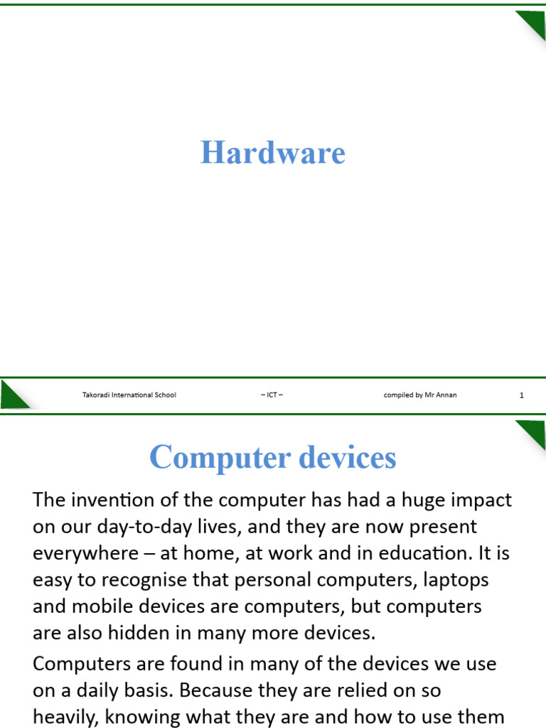 Hardware | PDF