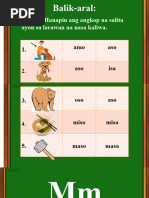 Marungko Booklet (Part 1) | PDF