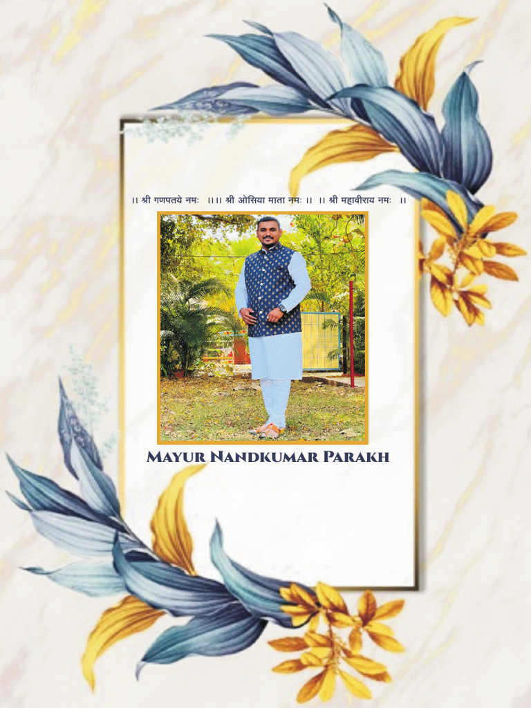 Mayur Parakh: Photographer Profile | PDF | Religion & Spirituality