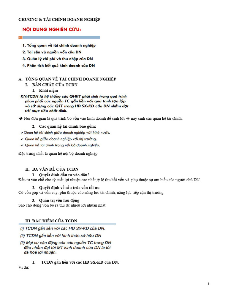 V Ghi Chương 6 (TCDN) | PDF