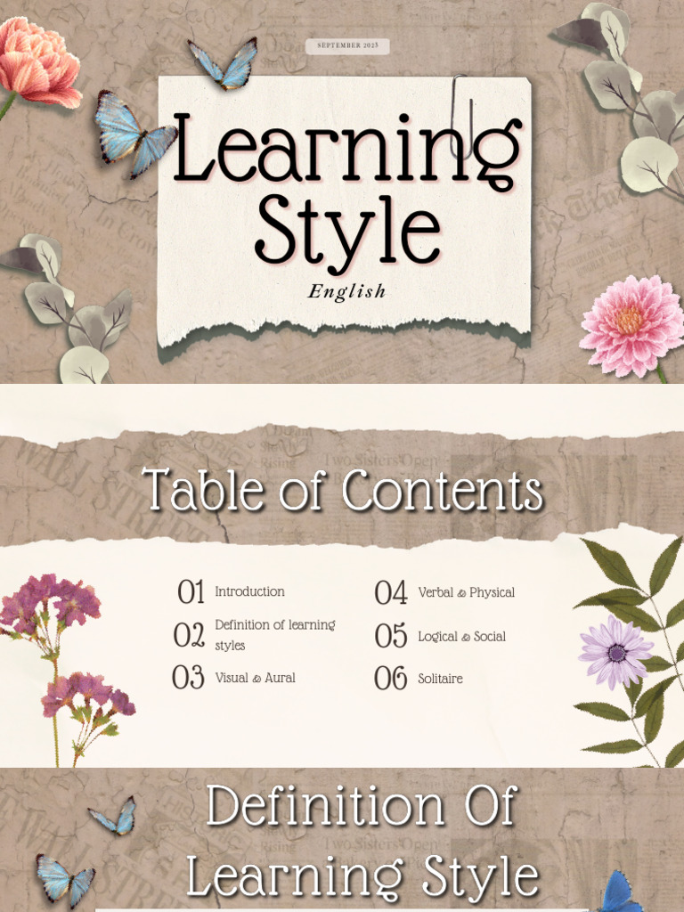 Learning Style | PDF