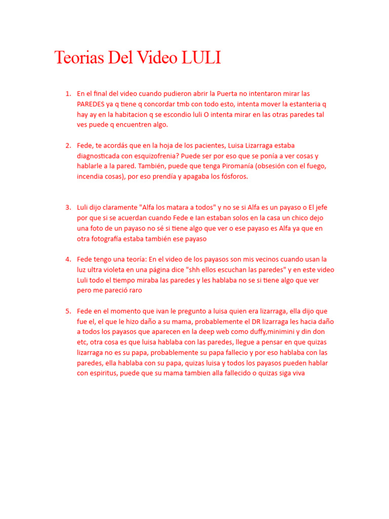 Teorias Del Video LULI | PDF