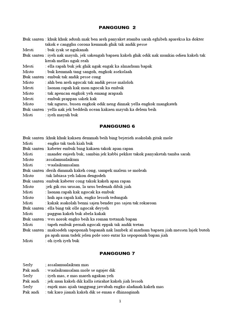 KASTAH TADEK EADEK Ep 2 | PDF