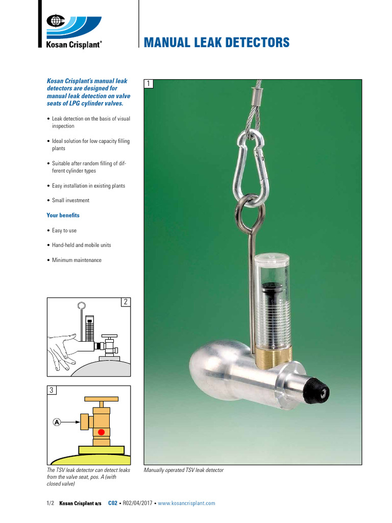 Manual Leak Detectors Eng | PDF