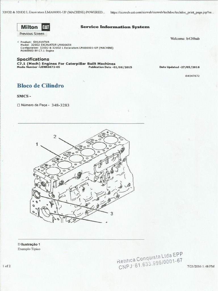 Caterpillar c7.1 | PDF
