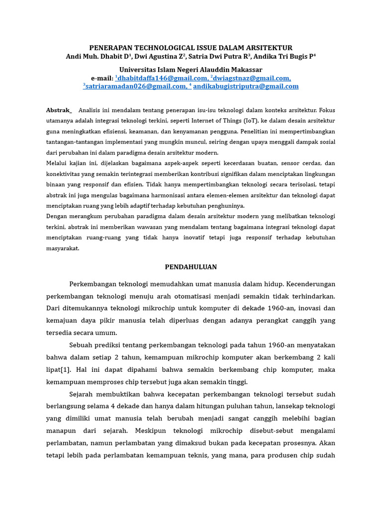 Technological Issue | PDF
