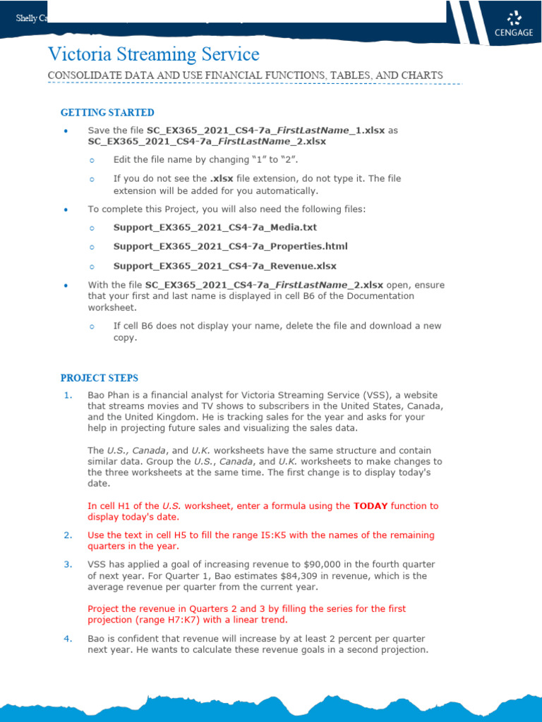 Instructions Sc Ex365 2021 Cs4 7a Pdf Microsoft Excel Interest