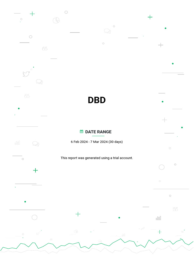 DBD Report: Mentions & Reach Analysis | PDF | Social Network | Media ...