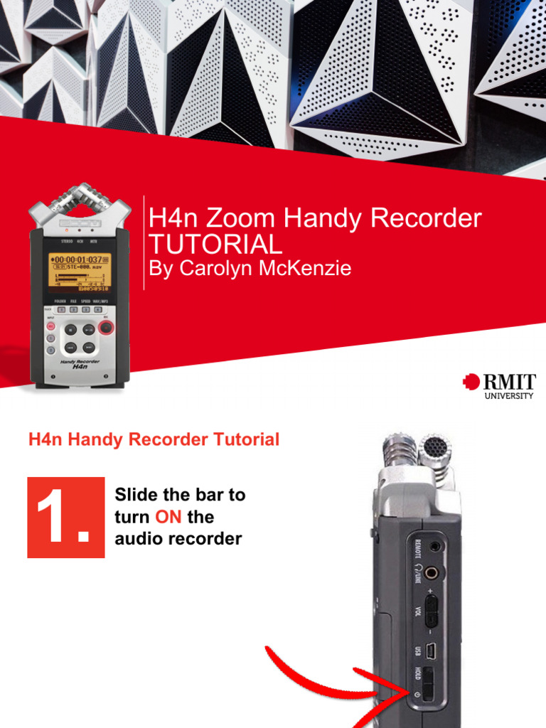 H4N Zoom Recorder Tutorial | PDF | Icon (Computing) | Computer File