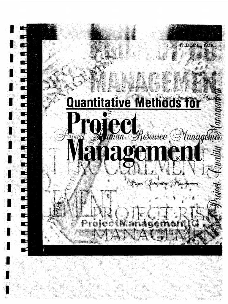 Quantitative Methods For PM PDF Mode Statistics Mean