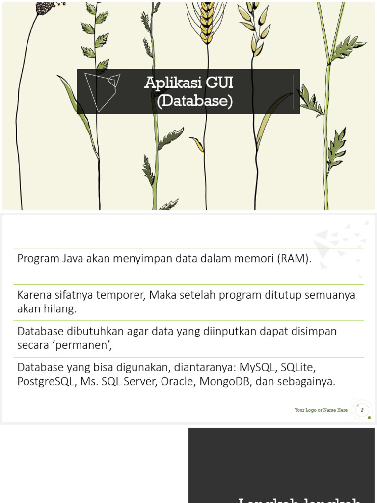 Koneksi Java dengan MySQL: Panduan Lengkap | PDF