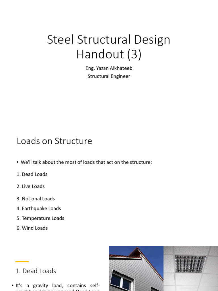 Steel Design - Handout | PDF