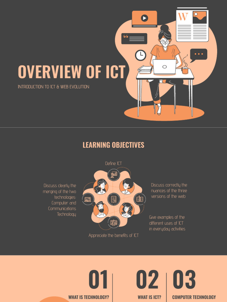 Intro To ICT and Web Evolution | PDF | Integrated Circuit | Electronic Circuits