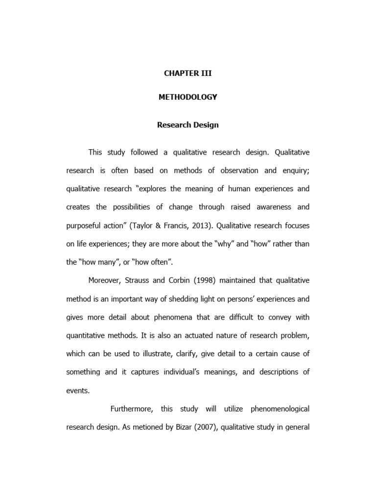 Chapter - 3 Methodology | PDF