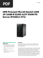 HPE ProLiant Gen10 Plus Servers - Part Number Memory Matrix HPE ...