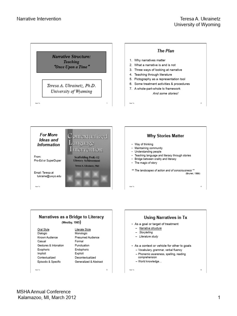 Narrative 3HR Handout Michigan | PDF | Social Science | Philosophy