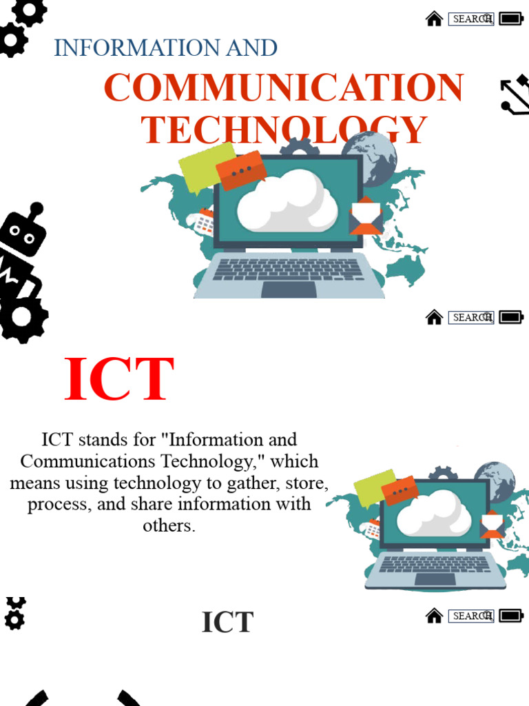 Information And: Communication Technology | PDF | Bit | Digital Signal