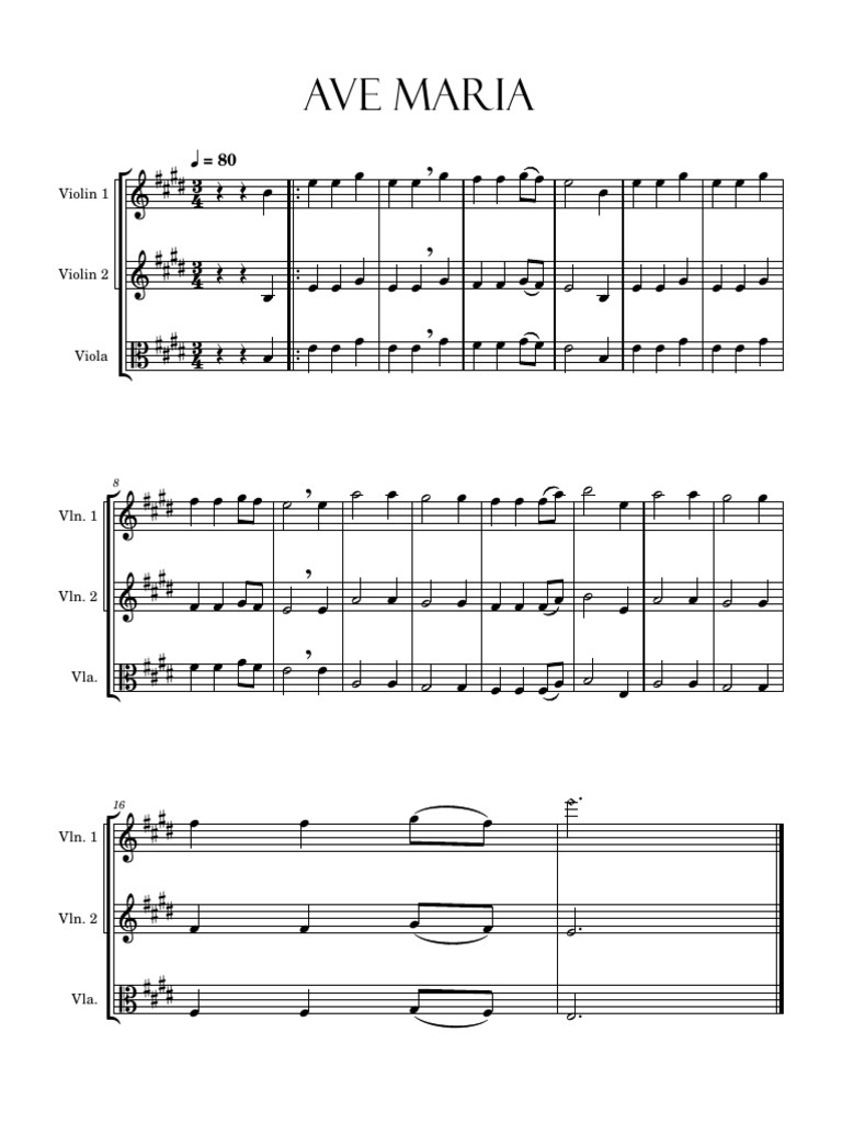 Ave Maria | PDF