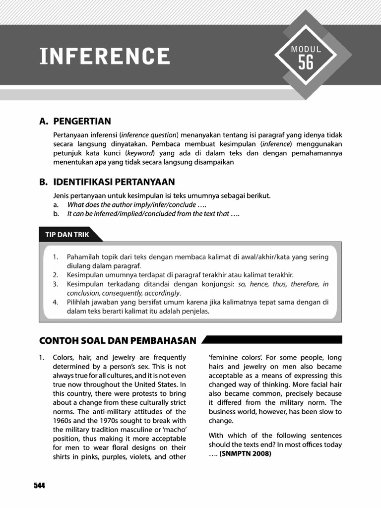 Inference Soal | PDF