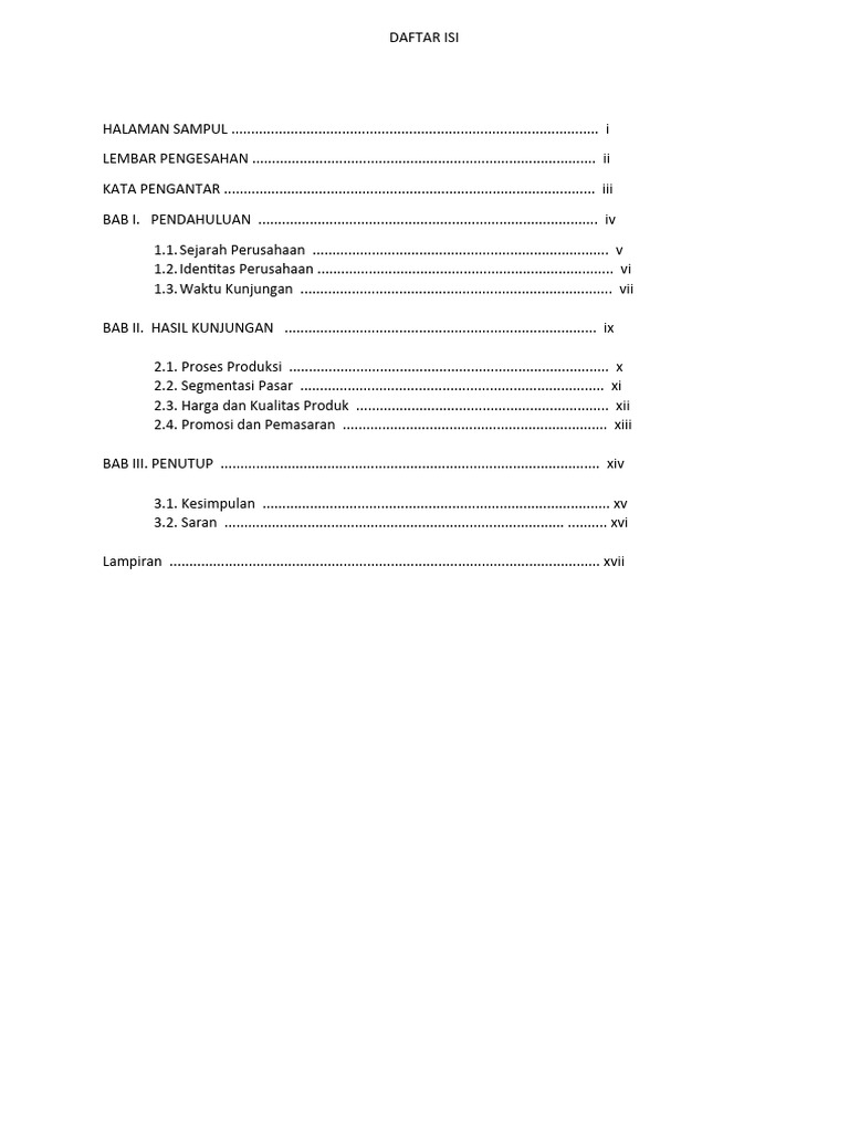 Laporan Outing Class | PDF