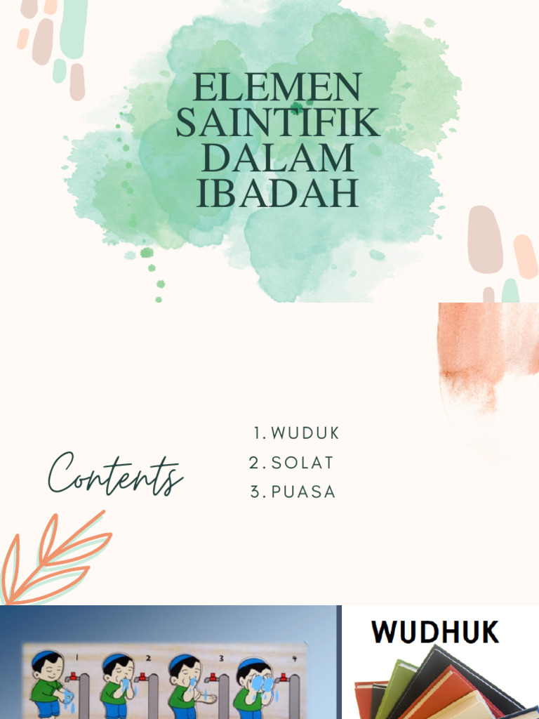Elemen Saintifik dalam Ibadah | PDF