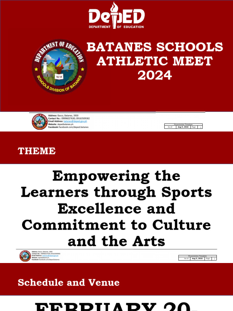 Bsam 2024 Invitation Program | PDF | Sports | Entertainment