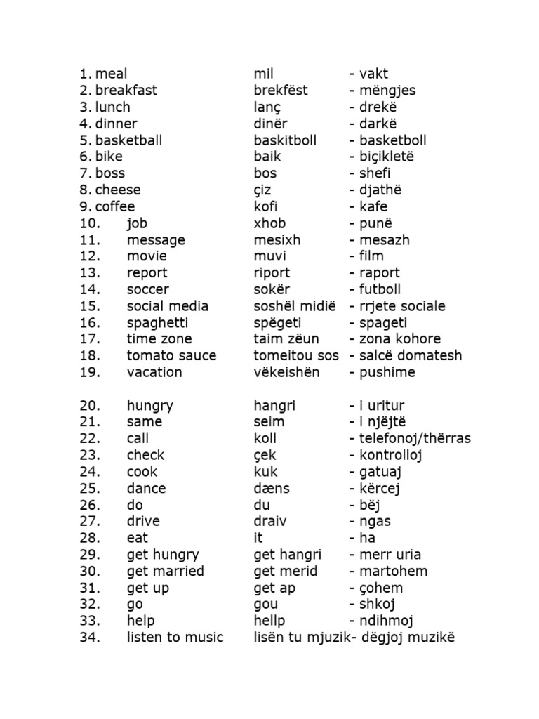 Unit 5 New Words | PDF