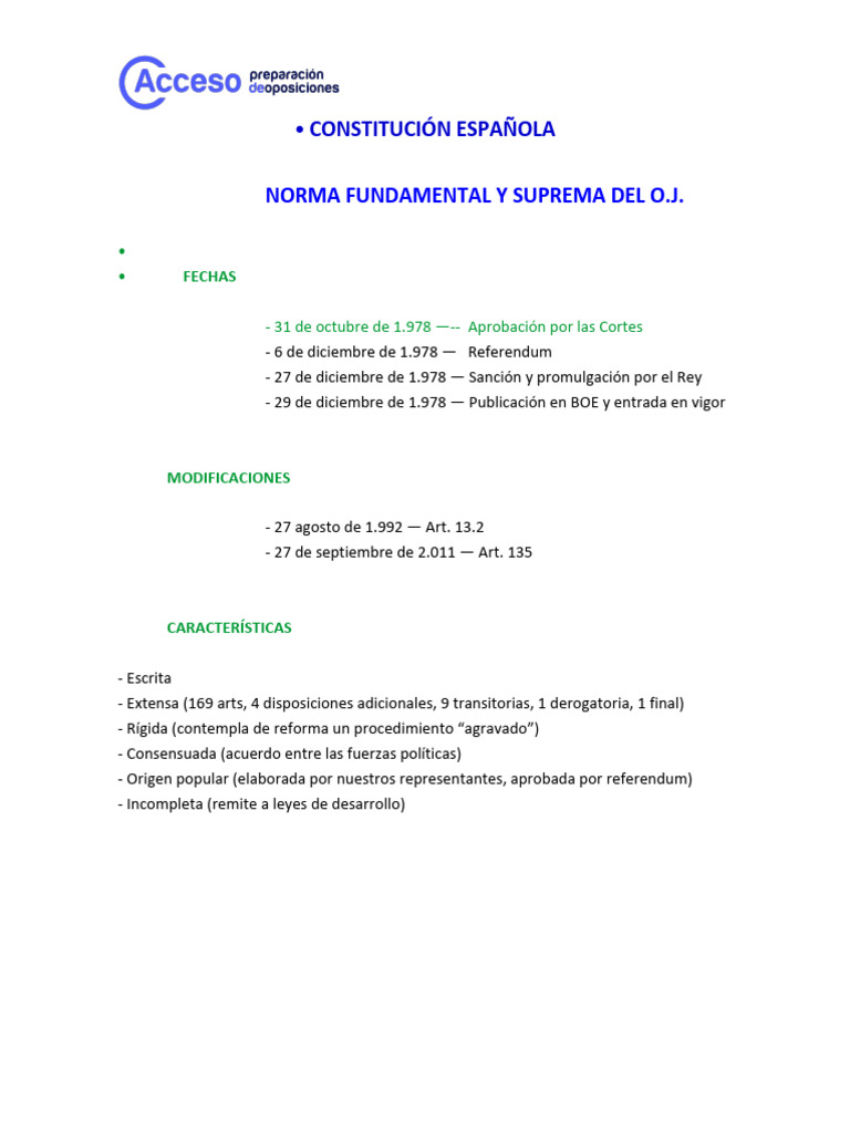 Esquema Constitución Presentacion Pdf Constitución Justicia