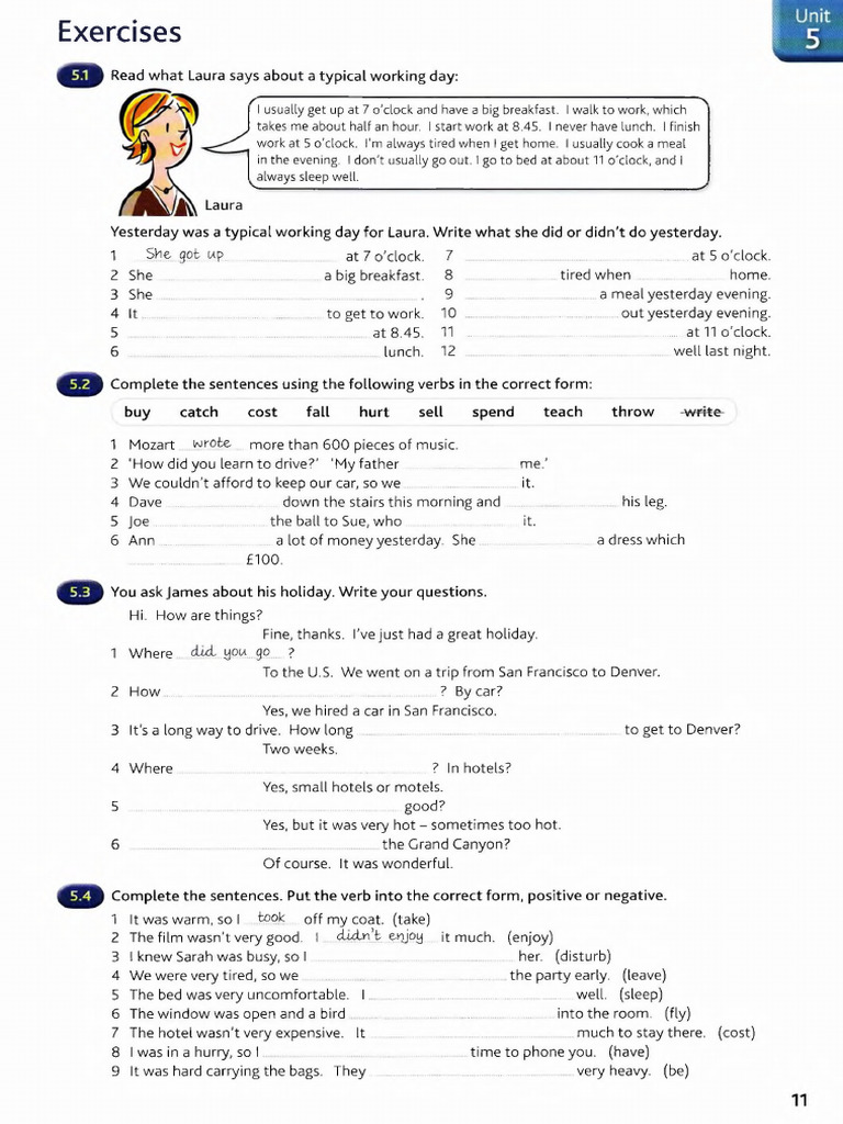 Murphy Raymond English Grammar in Use-22-24 | PDF | Meal | Lunch