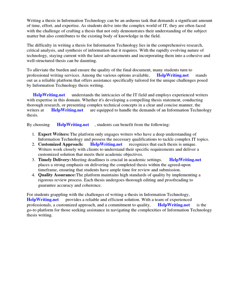 Thesis Title For Information Technology PDF | PDF | Thesis | Programmable Logic Controller